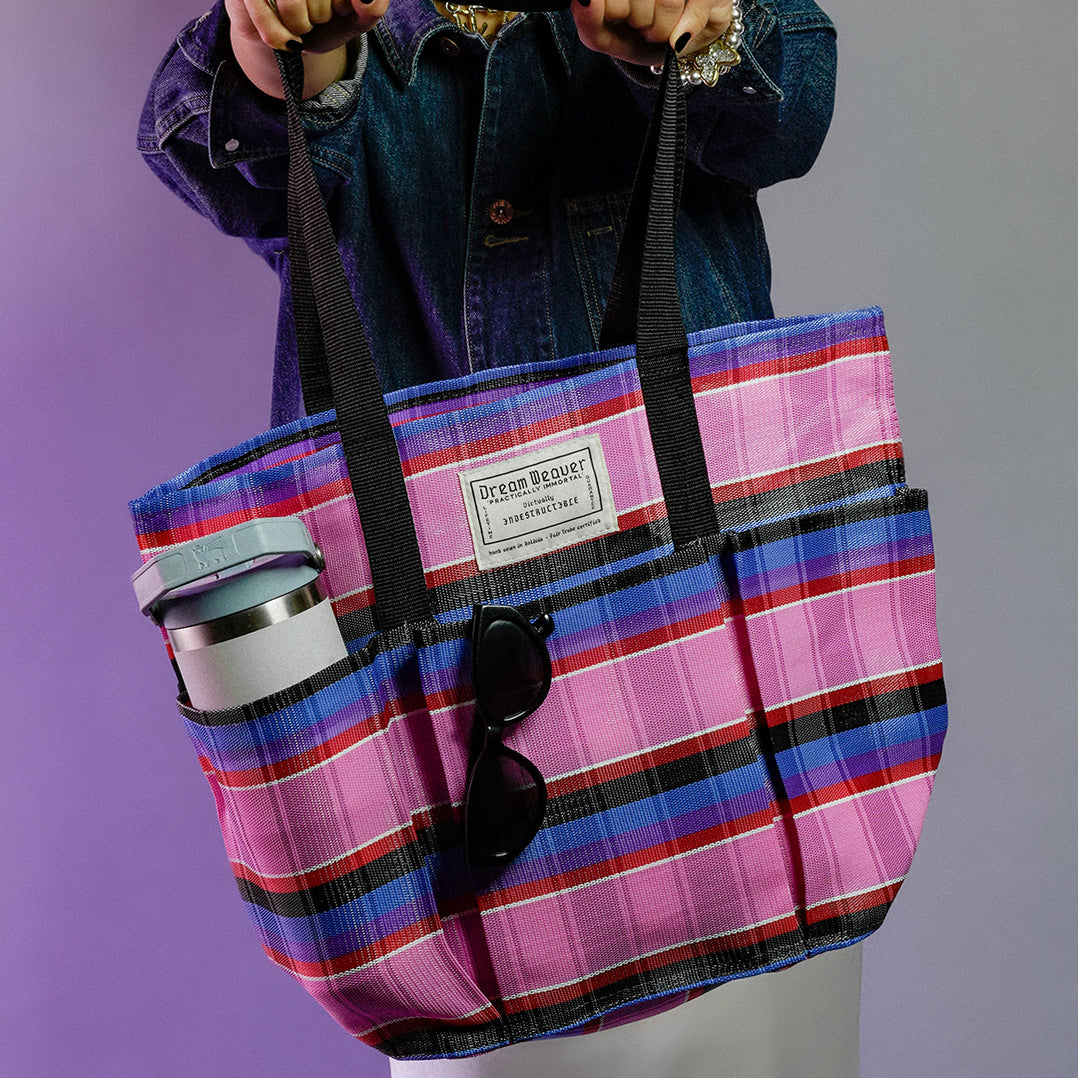 The B3 Best Buddy Bag - Bubble Gum Stripe — Dreamweaver Forever